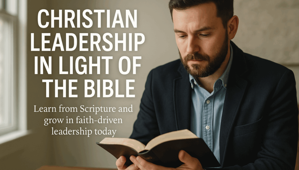 Christian Leadership That Transforms Lives